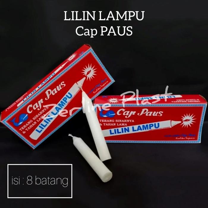 Promo Lilin Lampu Putih Cap PAUS @8pcs - Jakarta Barat - Zerline Plast ...
