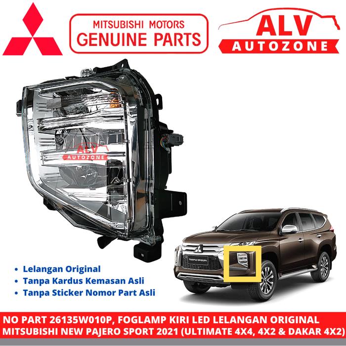 Jual FOGLAMP LAMPU SIGN LED KIRI Original Lelangan New Pajero ...