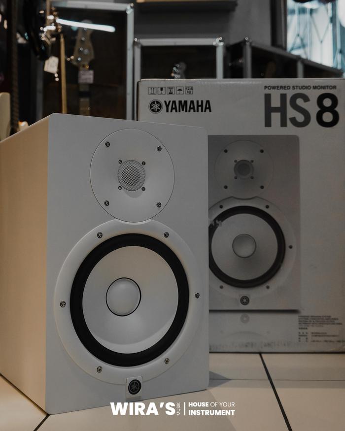 Jual Yamaha HS8 white dan Black - Kab. Badung - wiras musik | Tokopedia