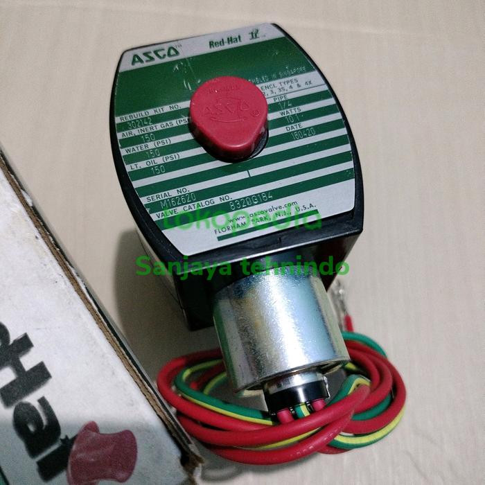 Jual SOLENOID VALVE ASCO 8320G184 3way - Kota Tangerang - Sanjaya ...