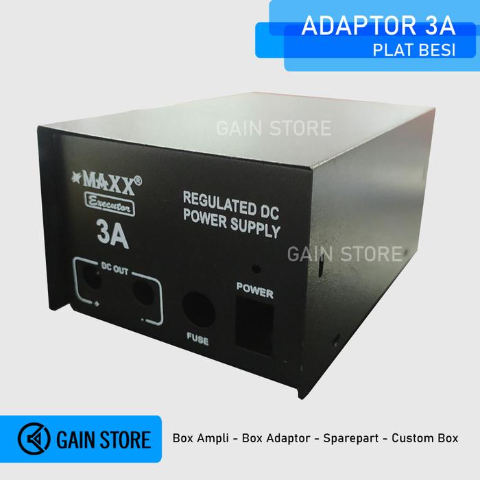 Jual ADAPTOR BOX 3A amper ampere plat besi - Kota Surabaya - GAIN ...