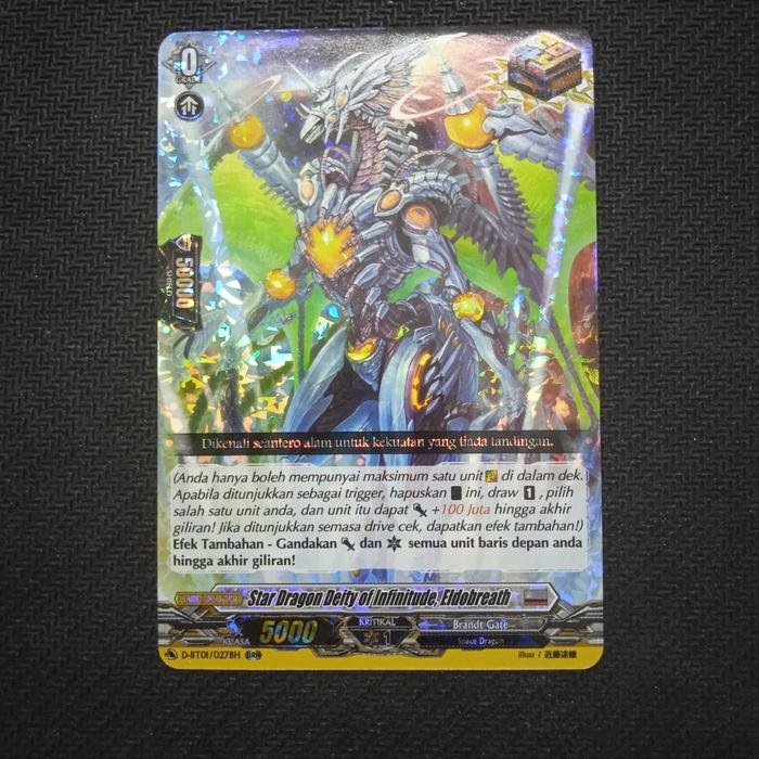 Jual Vanguard Star Dragon Deity of Infinitude, Eldobreath D-BT01/027 BH ORR - Kota Surabaya ...
