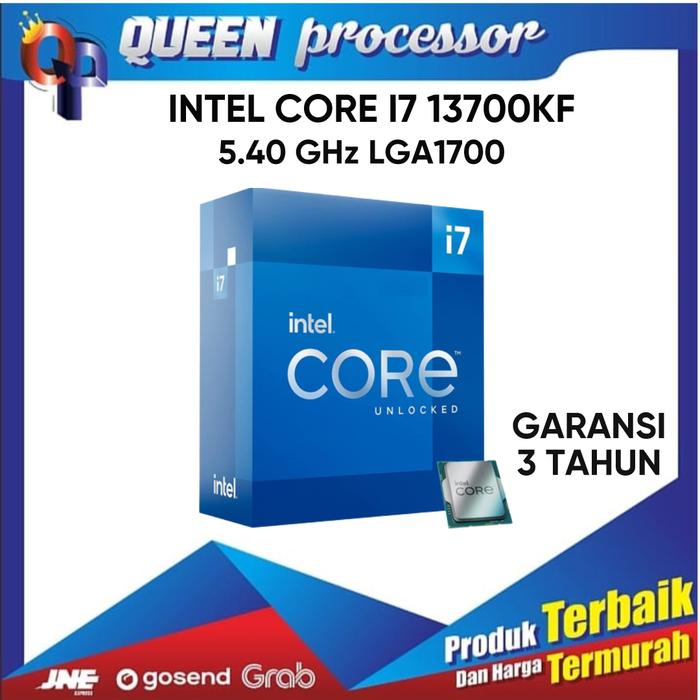 Jual PROCESSOR INTEL CORE I7 13700KF BOX SOCKET LGA1700 5.40 GHz NEW ...