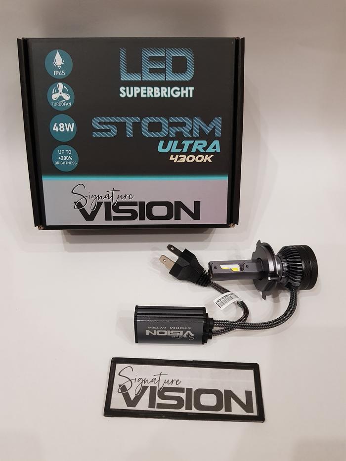 Jual SV LED STORM ULTRA 4300K Lampu H4 HS1 Eceran 1 buah motor - Kota ...