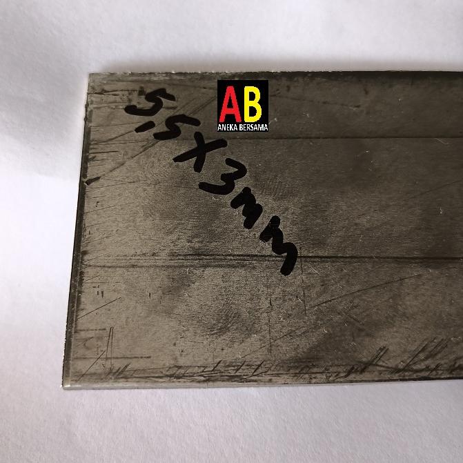 Jual Plat Strip Stainless Steel Dof 2B Lebar 5.5cm Tebal 3mm 122cm ...