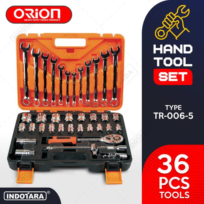 Jual Hand Toolset / Tool Kit Set / Toolkit Toolbox Orion - TR006-5 ...
