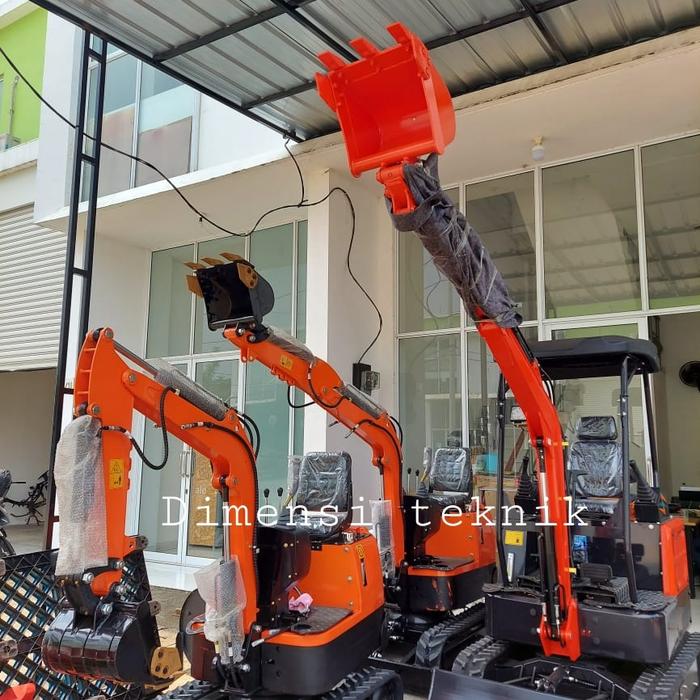 Jual EXCAVATOR MINI ALAT BERAT ukuran 1 ton - Kota Tangerang - Dimensi ...