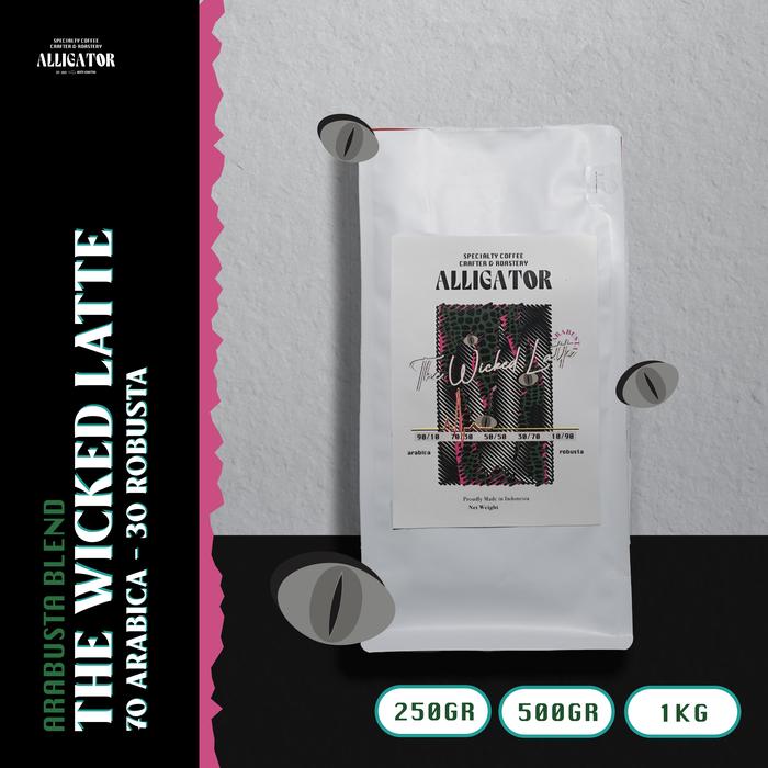 Jual Kopi Espresso Blend The Wicked Latte Alligator Roastery 1kg - 250 gr, Medium - Kota Medan ...