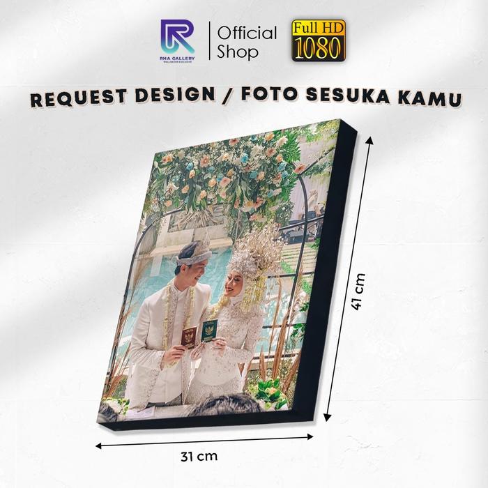 Jual CUSTOM FOTO / GAMBAR Aesthetic Dekorasi Pajangan Bingkai Pict Box ...