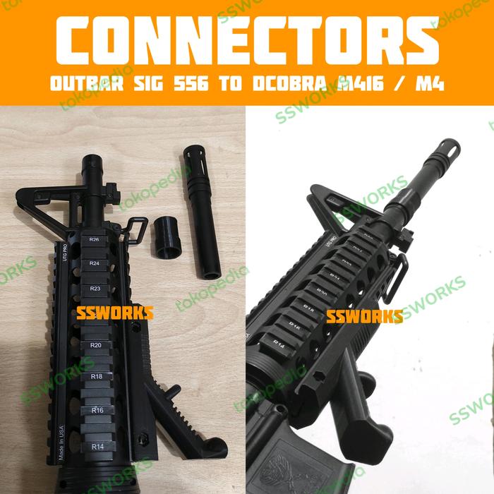 Jual sambungan outbar sig 556 ke dcobra m416 - Kab. Malang - SSWORKS ...