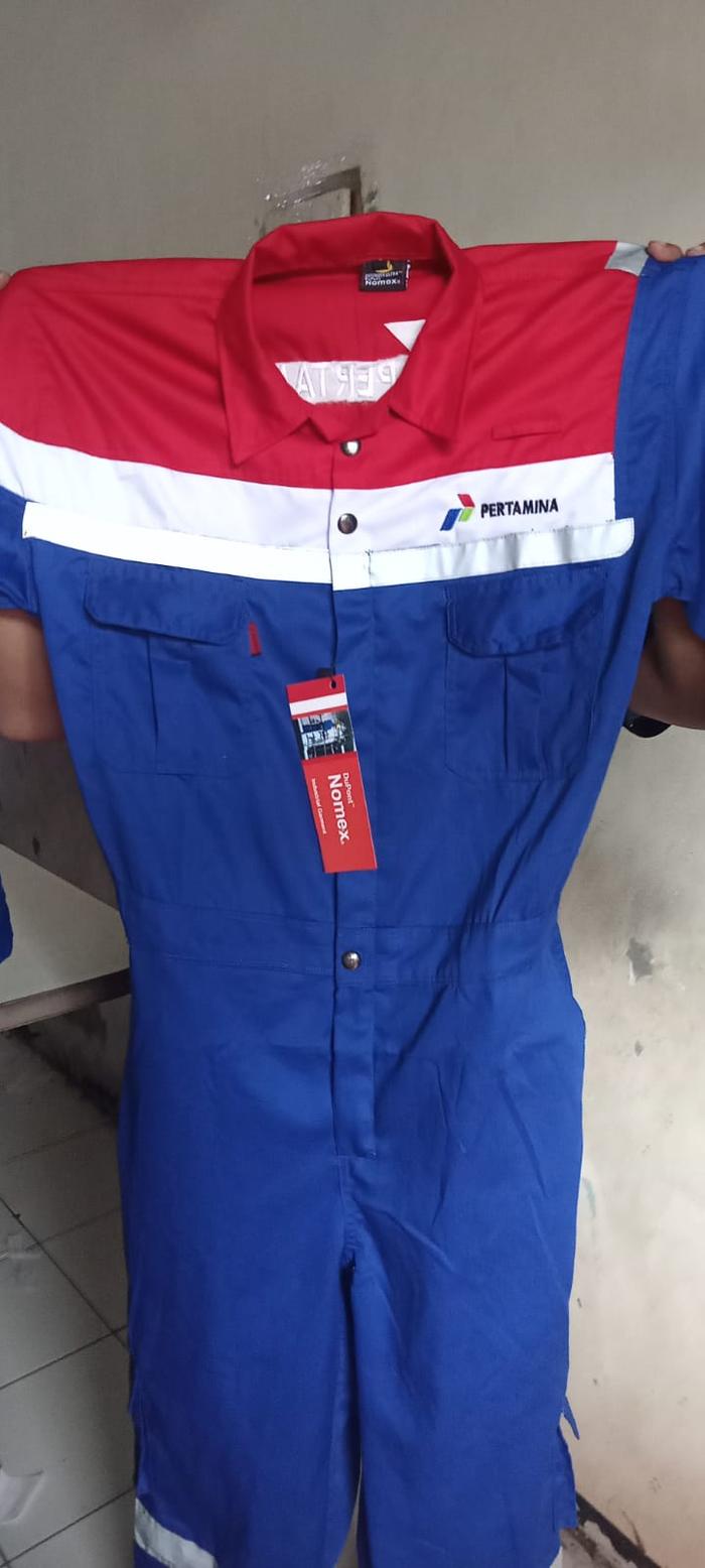 Jual Wearpack Pertamina NOMEX Original/Coverall NOMEX Pertamina Dupont ...