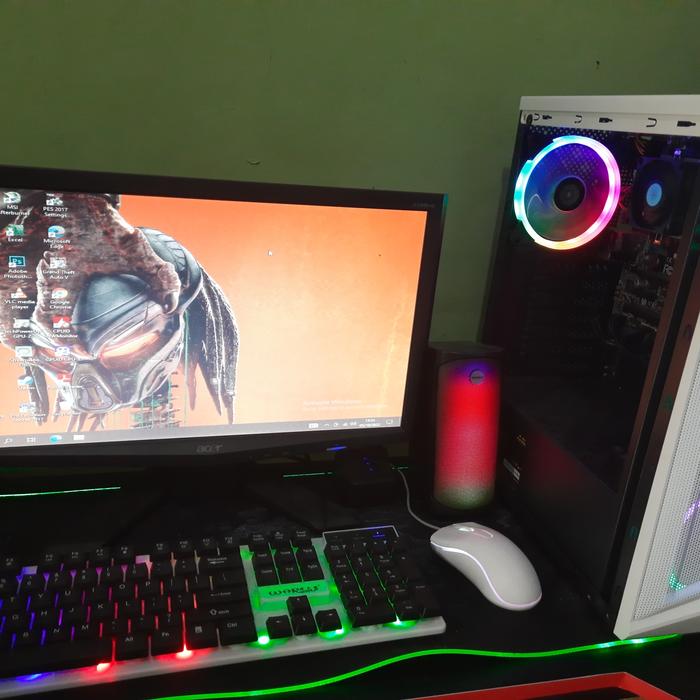 Jual PC Rakitan AMD Fullset 2 Jutaan RGB | GTA 5 Langsung Barbar Kuy ...