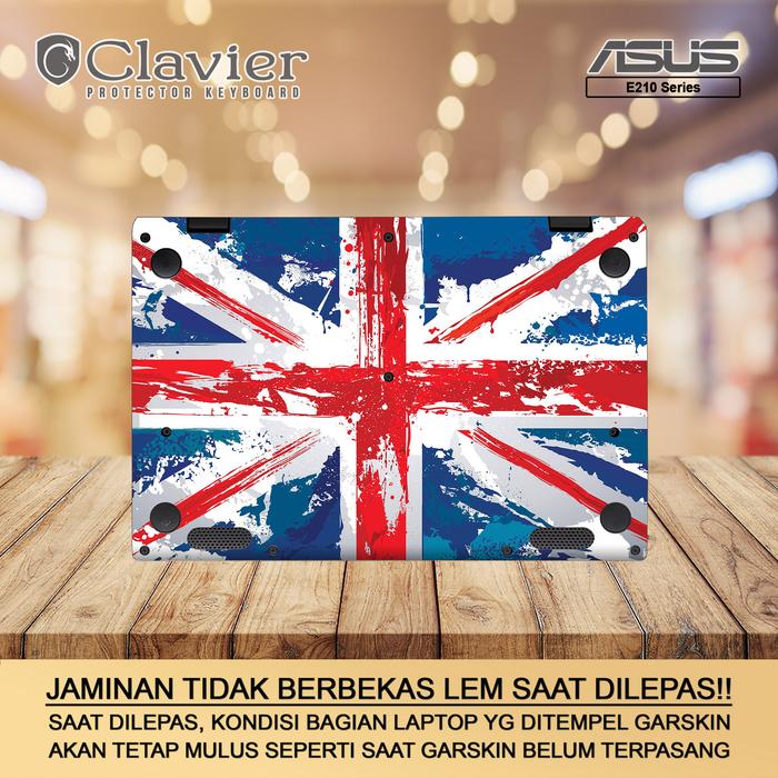 Jual Cover Garskin Laptop Asus E210 E210M E210MA E210MAO Bening ...