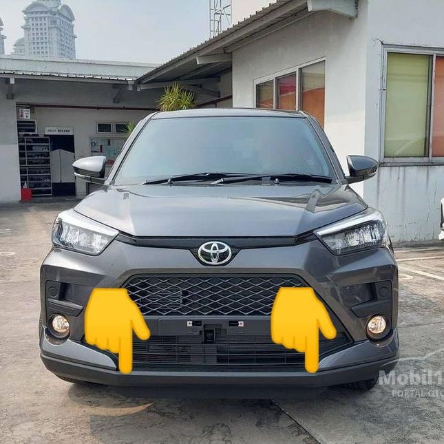 Jual BODY KIT Bodykit bemper BUMPER depan bawah toyota RAIZE original ...
