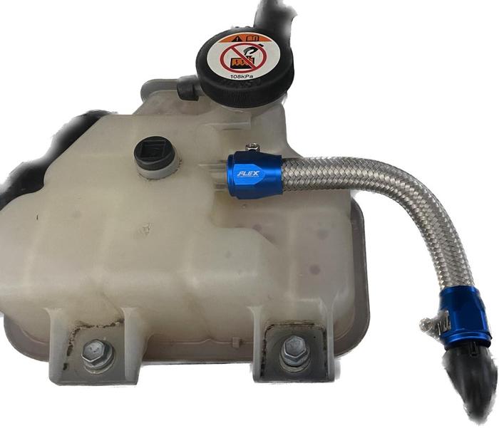 Jual Flex Braided Radiator Reservoir Tank Innova Fortuner VRZ Hilux ...