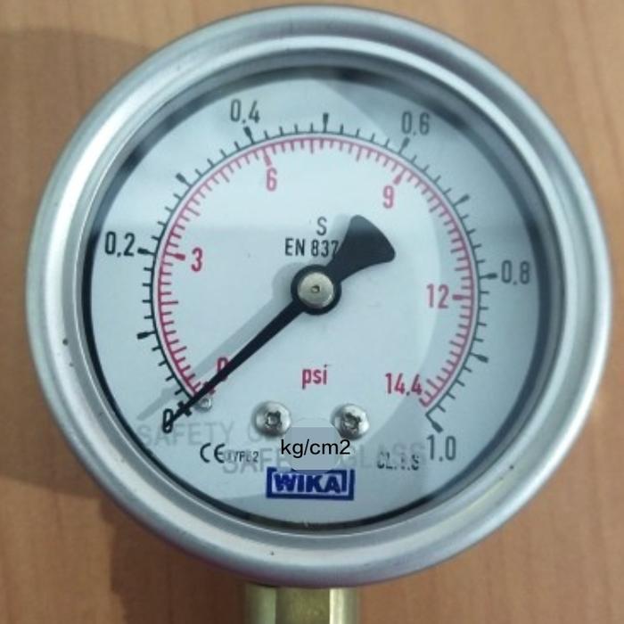 Jual WIKA D 2,5" 0-1 kg/psi, drat 1/4" NPT Full SS Racket (drat full SS) - Jakarta Utara - Maju ...
