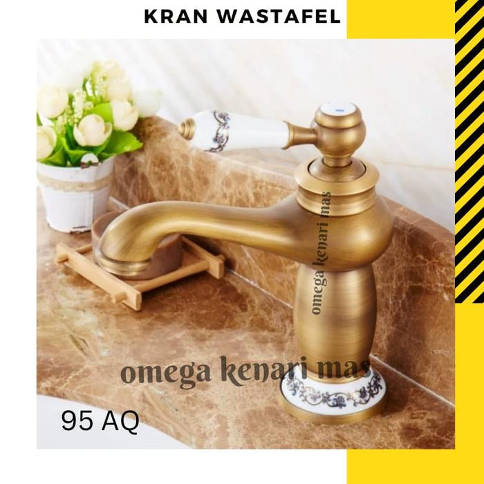 Jual KRAN WASTAFEL CUCI TANGAN PANAS DINGIN MIXER GOLD EMAS ANTIK CLASIC - Jakarta Pusat - Omega ...