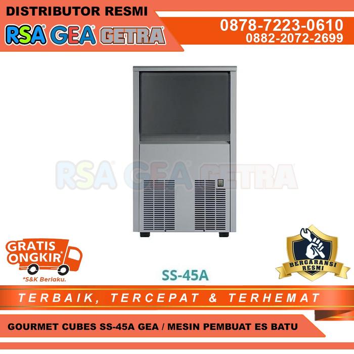 Jual GEA Gourmet Cubes Ice Maker SS-45A / Mesin pembuat es batu SS45A ...