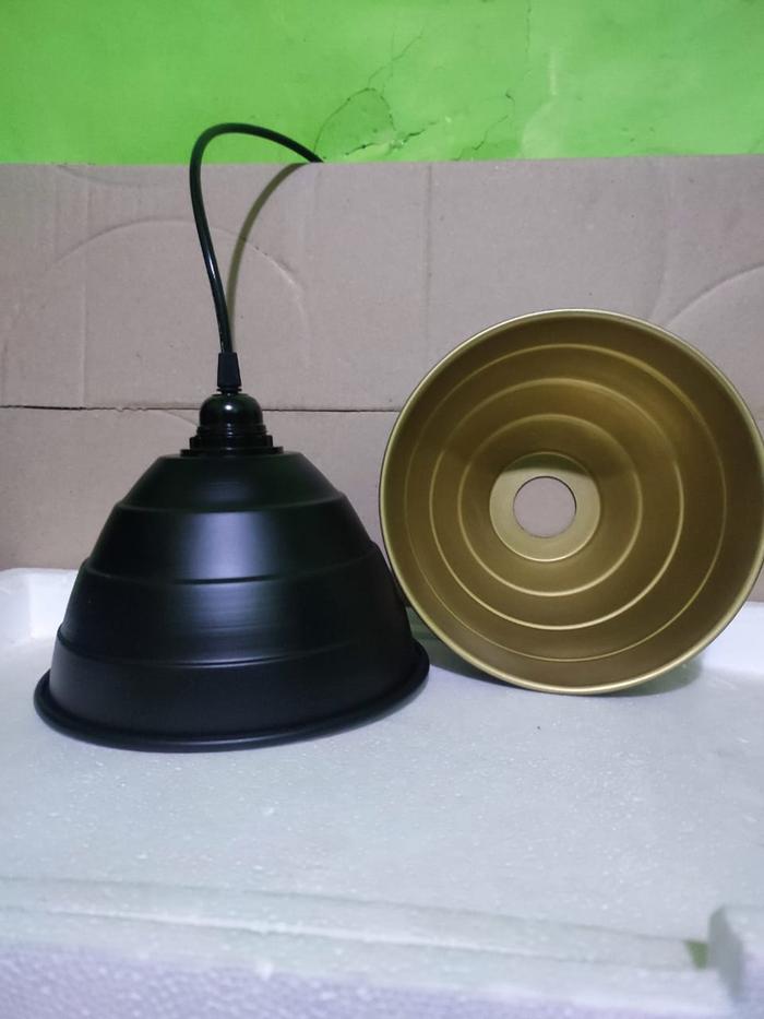 Jual kap lampu gantung minimalis e27 modern lampu hias type k-L A2 ...