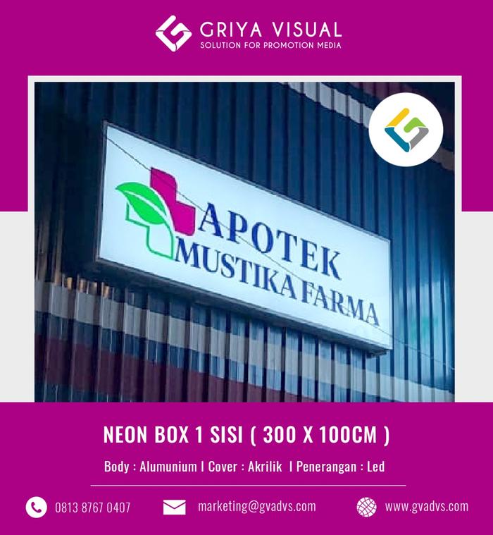 Jual NEON BOX 1 SISI APOTEK - Jakarta Selatan - Griya Visual | Tokopedia
