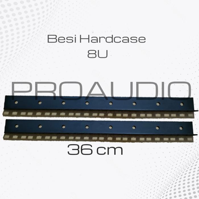 Jual Besi Siku Lubang Rak Racklist Rel Hardcase 8U 8 U Rell SIKU BESI ...