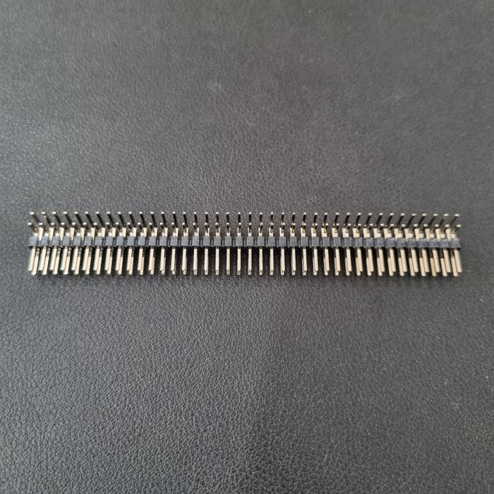 Jual Pin Header Male Pitch 2,54mm Right Angle Bengkok 1x40P, 2x40P ...