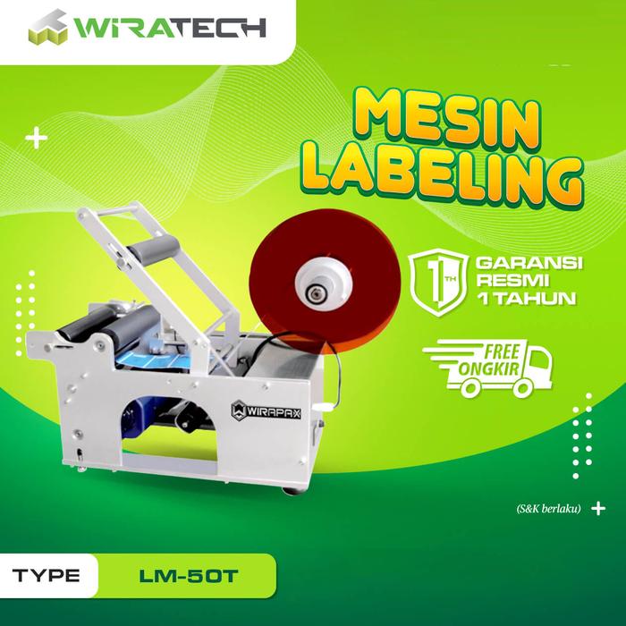 Jual Mesin Cetak label Botol Wirapax - Manual Round Bottle Label MT-50 - Jakarta Barat ...