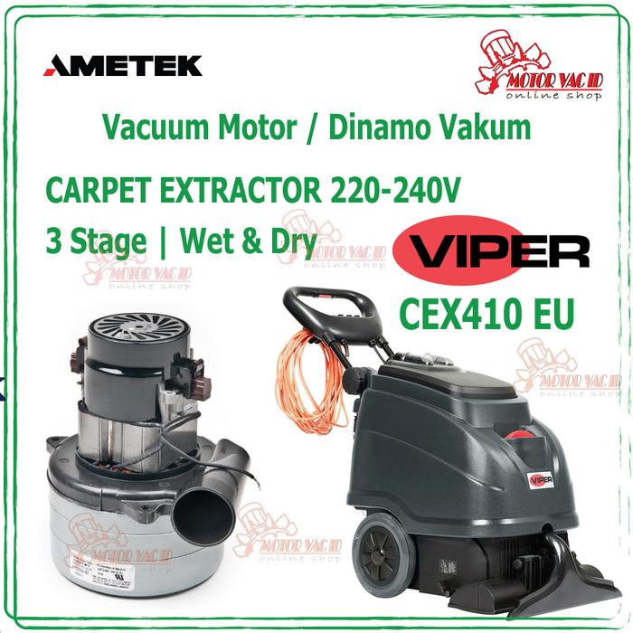 Jual Vacuum Motor / Dinamo Carpet Extractor Viper CEX410 EU - Jakarta ...