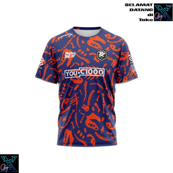 Jual Baju Kaos Jersey Paper Rex Valorant 2022 2023 Free Nickname dan ...