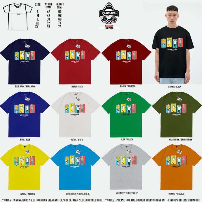Jual Kaos Baju Anime JUJUTSU KAISEN GOJO SATORU ED ART Kaos Anime ...