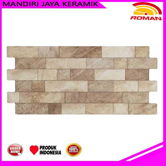 Jual Keramik Roman Interlok GL638022 dCastillo crema 30x60 kw1 - Kota ...