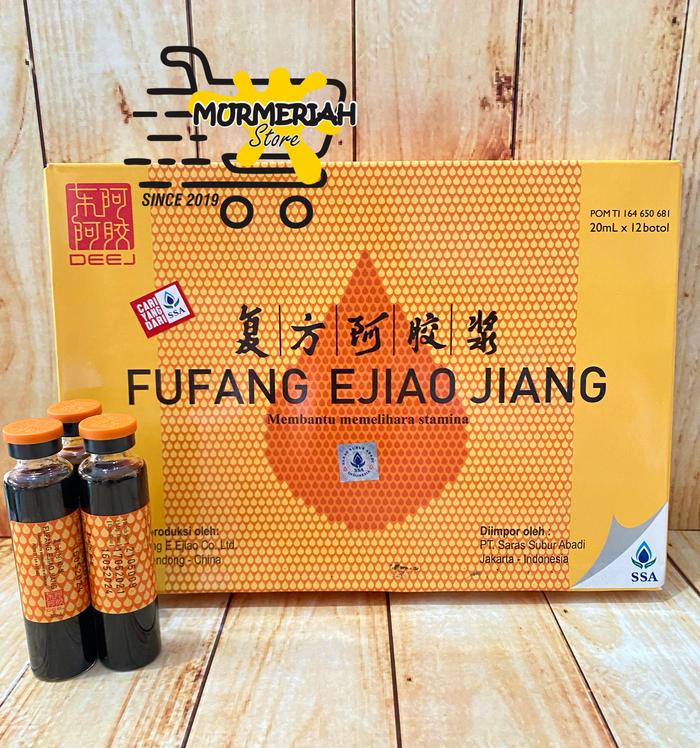 Jual Fufang Ejiao Jiang Botol 20 ml - Obat Demam Berdarah & Anemia ...