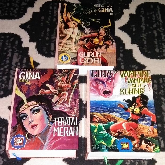 Jual komik jadul karya Gerdi WK : Trilogi Gina di Gurun Gobi - Kab. Bandung - komik jadul langka ...