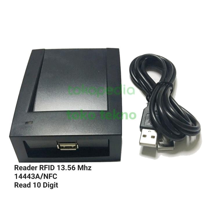 Jual Reader RFID 13.56 Mhz 14443A NFC Smart Card Reader 13.56 Mhz ...