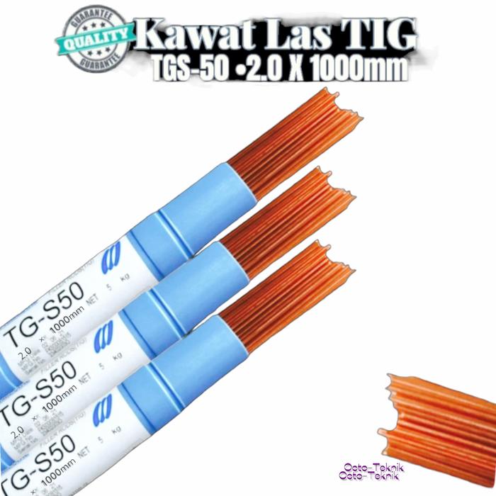Jual Kawat Las TGS-50 2.0mm Kobe Familiarc ER 70 2.0×1000mm TIG Besi Argon - Jakarta Pusat ...