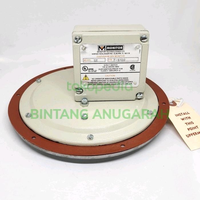 Jual MONITOR TECHNOLOGIES 7-8150 MODEL GX BINATROL DIAPHRAGM BIN MONITOR - Jakarta Barat ...