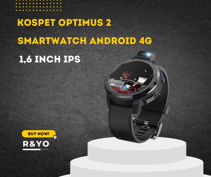 Jual Smartwatch KOSPET OPTIMUS 2 - Android 4G WiFi - 1.6-inch IPS ...