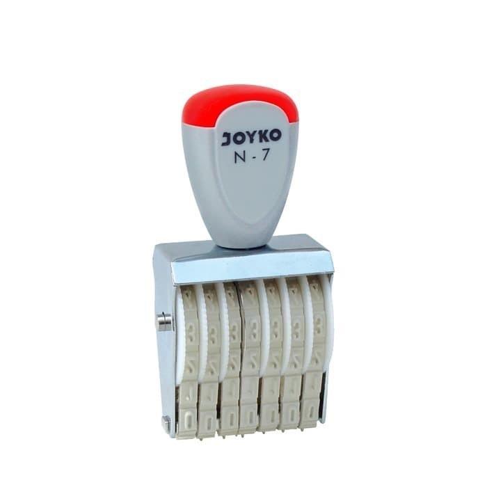 Jual Number Stamp / Stempel Angka / Nomor Joyko N-7 / 7 Digits ...