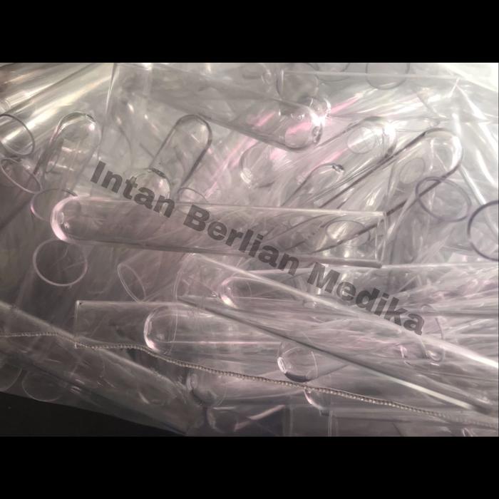 Jual Test Tube 12x75mm Tabung Reaksi Plastik Isi 500 pcs GP - Kota ...