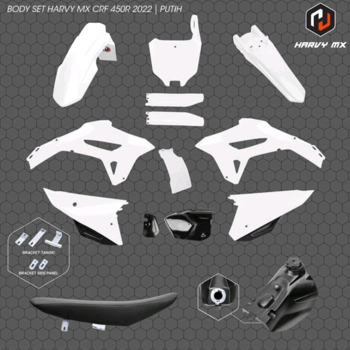 Jual Body Set Bodyset CRF 450R 2022 PNP CRF 150L - Putih - Kota Bandung - Bengkel CTS | Tokopedia