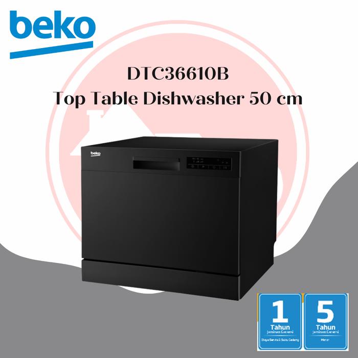 Promo DISHWASHER BEKO DTC36610B TOP TABLE 50CM Cicil 0% 3x - Jakarta ...