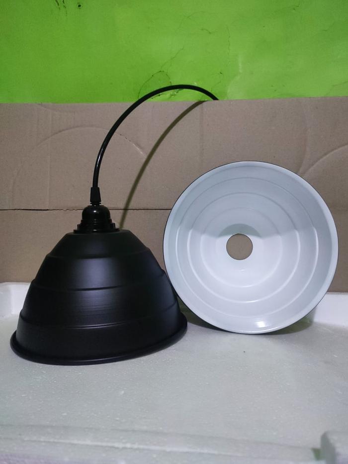 Jual kap lampu gantung minimalis e27 modern lampu hias type k-L A2 ...