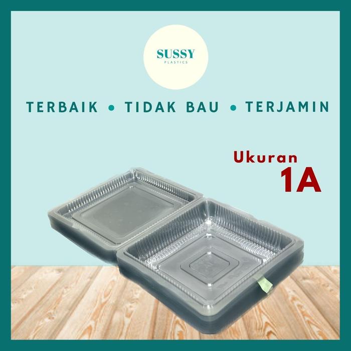 Jual PLASTIK MIKA KUE UKURAN 1A JUMBO/ MIKA KOTAK BESAR/ BOX MIKA KUE ...