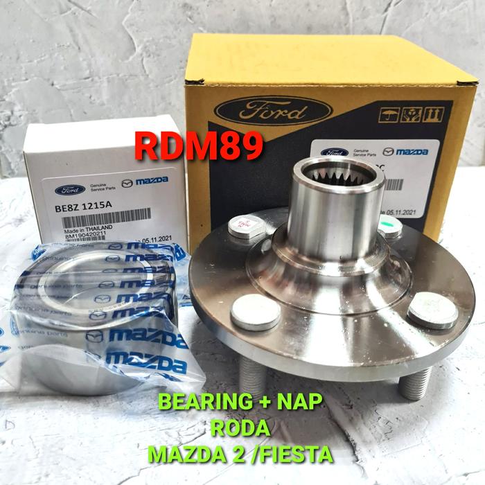 Jual BEARING RODA + NAP RODA DEPAN MAZDA 2 FORD FIESTA DL33-33-060C ...