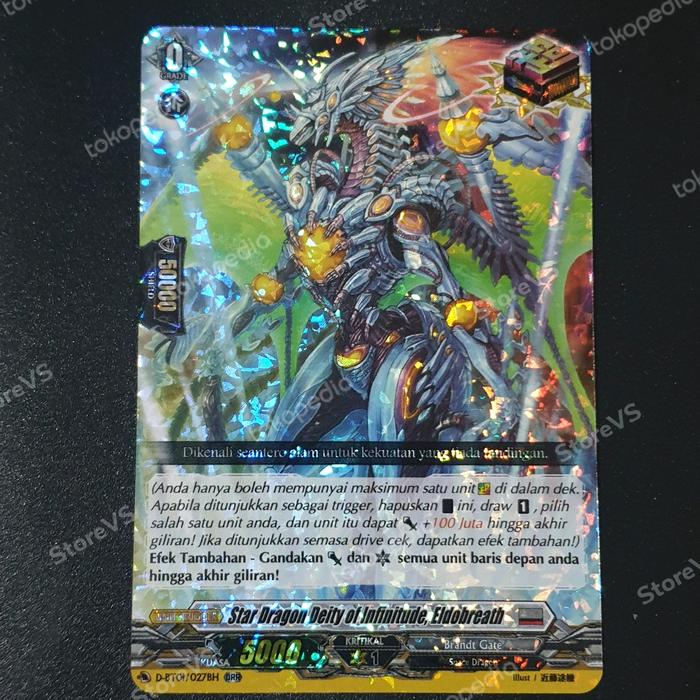Jual Star Dragon Deity of Infinitude, Eldobreath ORR - Vanguard Bahasa - Jakarta Utara - StoreVS ...