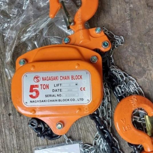 Jual Chain block Nagasaki 5 ton x 3 meter Japan - Jakarta Utara - KSB ...
