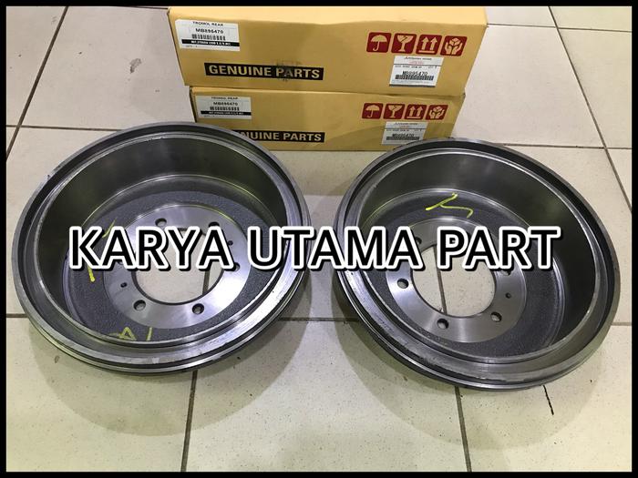 Jual Tromol belakang,brake drum L200 strada 2.5cc asli MB895470 ...