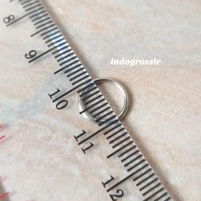 Jual Ring O ring besi ukuran lingkaran 1cm untuk penyambung gantungan ...