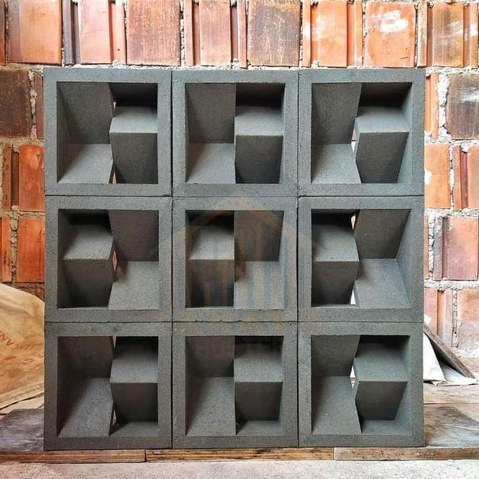 Jual roster lubang angin roster beton jual per 2M isi 50 biji ukuran ...