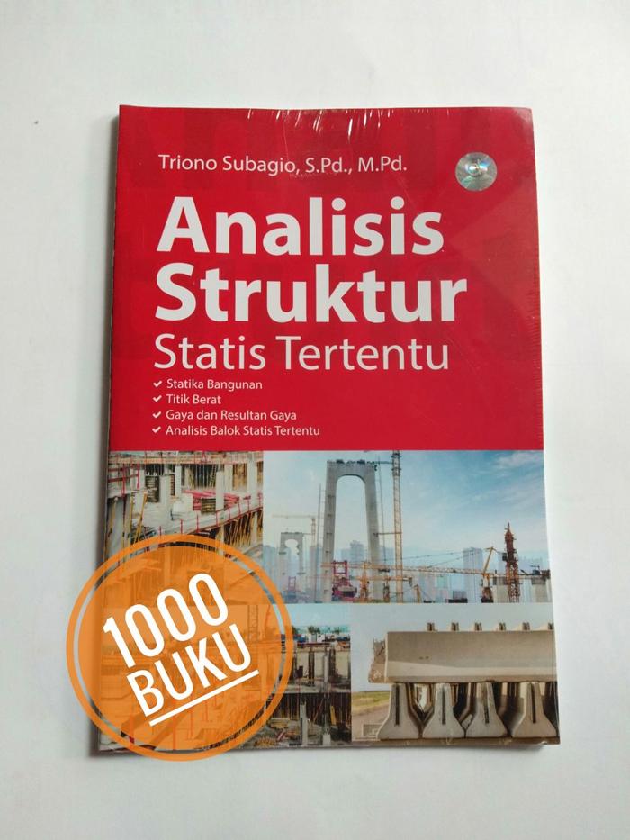 Jual Buku teknik sipil Analisis Struktur Statis Tertentu - Kab. Malang ...